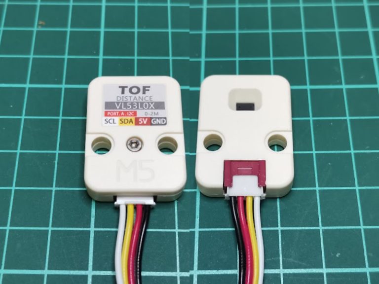TOFセンサー VL53L0X をArduinoで使う (M5Atomで距離センサーを使う) – ぱらめでぃうす